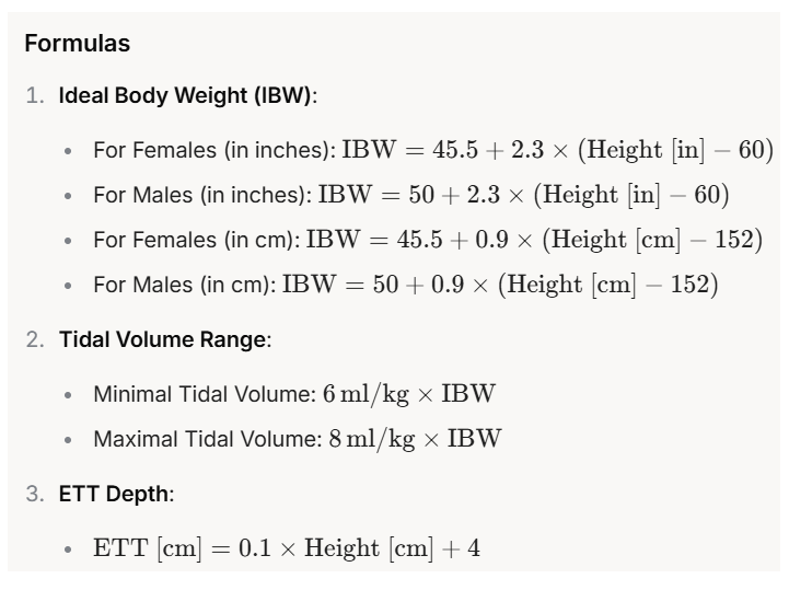 Tidal Volume Calculator Tidal Volume Calculator